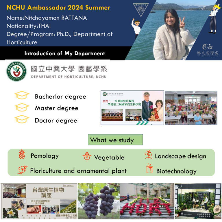 Thailand Students at NCHU – NCHU – Overseas student admission